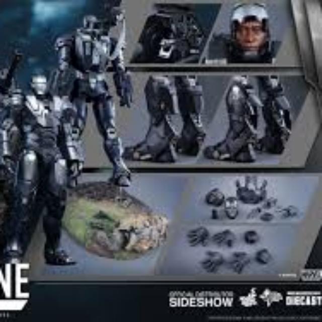 Hot Toys War Machine Diecast Mark Mk 1 I remastered Iron Man 2, Hobbies ...