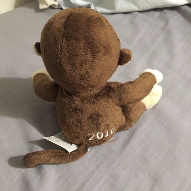 JP Morgan Monkey Plush Toy, Hobbies & Toys, Toys & Games on Carousell