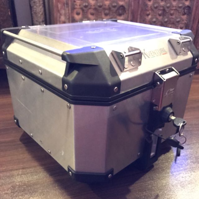 Kappa Kventure 42L Aluminium Top Box, Car Accessories on Carousell