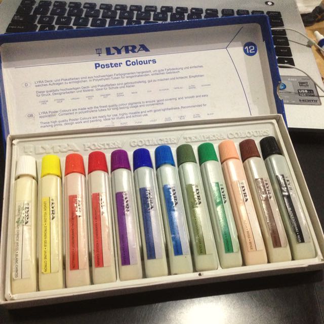 Lyra poster colours (+ bonus faber castell sketchbook), Desain ...