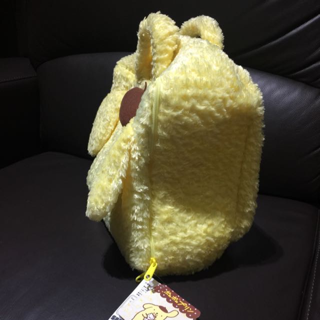 Pompompurin Furry Bag, Babies & Kids, Going Out, Diaper Bags & Wetbags ...