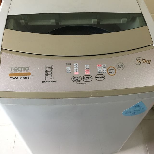 Tecno Washing Machine, TV & Home Appliances, Washing Machines and ...