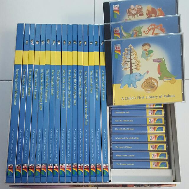 Time Life Home Learning: A Child's First Library Of Values, Hobbies ...