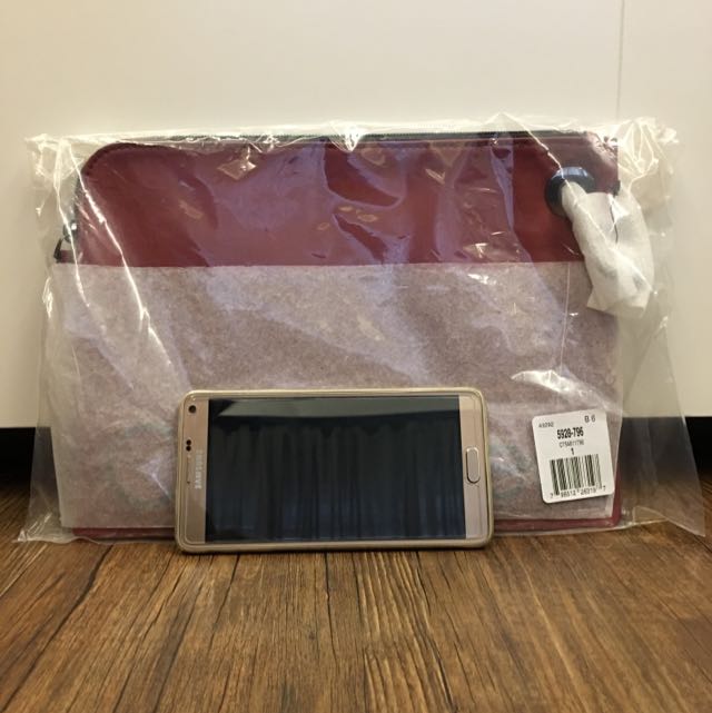 Calvin Klein Raised Logo Pouch With Carabiner, Men's Fashion, Bags ...