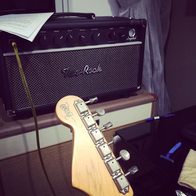 Fender John Mayer Stratocaster, Shoreline Gold With Racing Stripe (rare ...