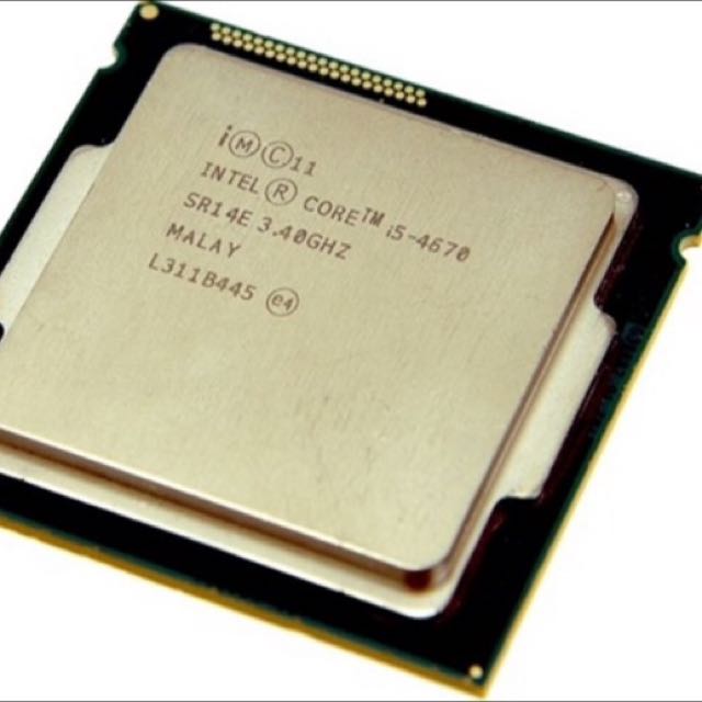 Intel I5 4670 4th Gen, Computers & Tech, Desktops on Carousell