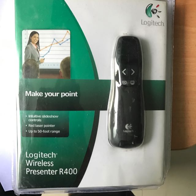Logitech Clicker Wireless Presenter R400 Brand NEW, Computers & Tech ...