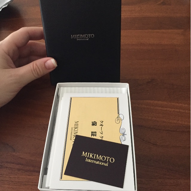 Mikimoto Pearl Silver Desk Clock, Furniture & Home Living, Home Decor ...