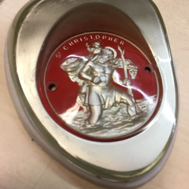 St Christopher Badge, Car Accessories on Carousell