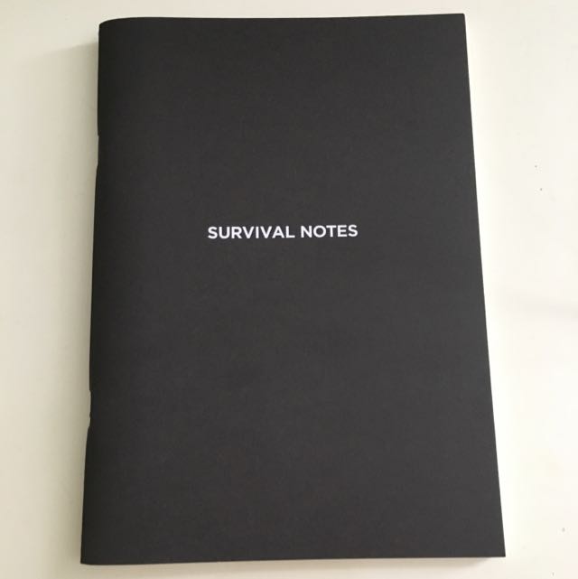SUTD Survival Note Notebook, Hobbies & Toys, Stationery & Craft ...