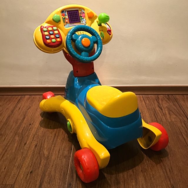 Vtech - Grow and Go Ride On, Babies & Kids, Infant Playtime on Carousell