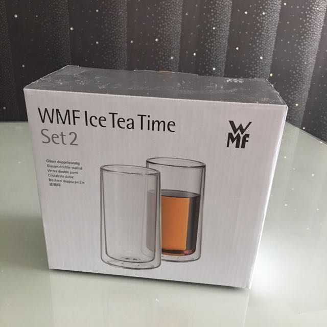 WMF Ice-Tea-Glass 2 Pcs Ice Tea Set (2 Sets), TV & Home Appliances ...