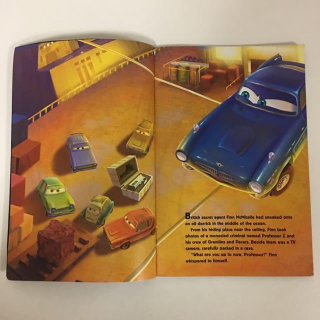 2011 Disney Pixar Cars 2 Book on Carousell