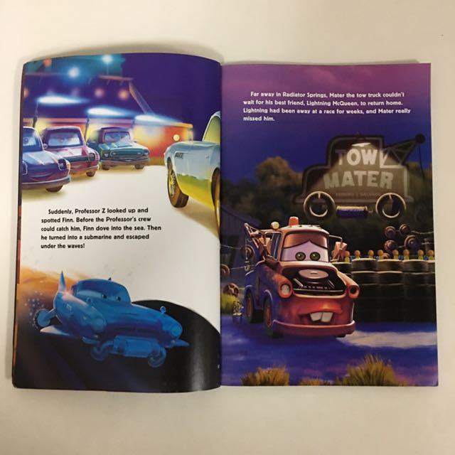 2011 Disney Pixar Cars 2 Book on Carousell