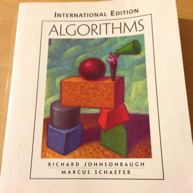Algorithms by Richard Johnsonbaugh, Hobbies & Toys, Books & Magazines, Textbooks on Carousell