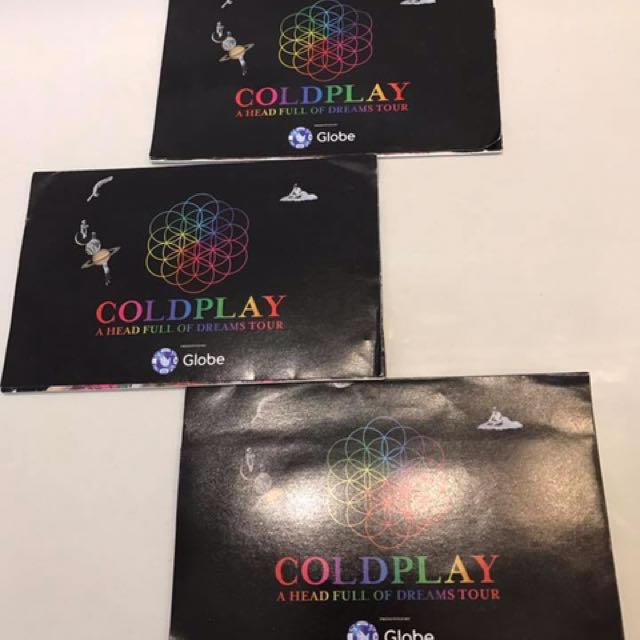 COLDPLAY TICKETS, Tickets & Vouchers, Event Tickets on Carousell