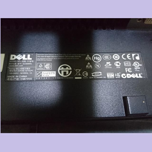 (Reserved) Dell S2309W Monitor 23", Computers & Tech, Desktops on Carousell