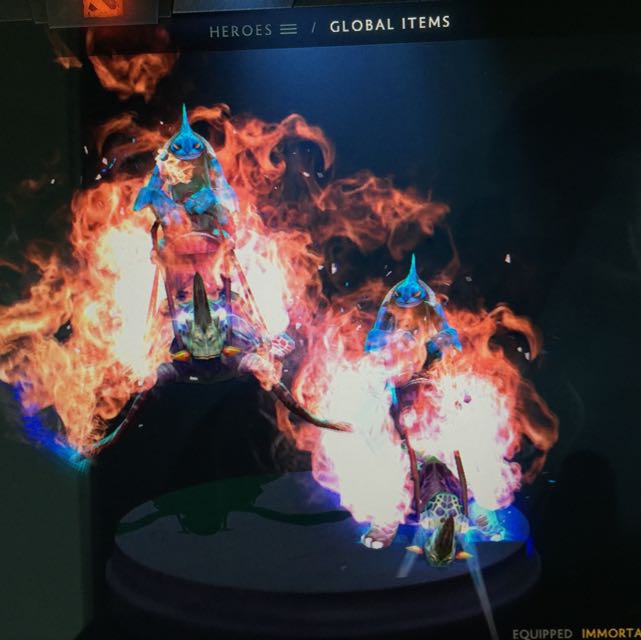 Dota 2 Unusual Courier (Murrissey Smeevil), Everything Else on Carousell