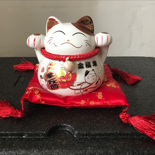 Fortune Cat Coin Bank, Hobbies & Toys, Stationery & Craft, Craft ...