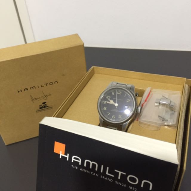 Hamilton Khaki Field Pioneer 'Team Earth' Limited Edition Automatic ...