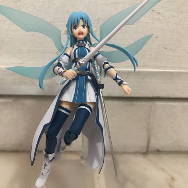 SAO ; Figma Sword Art Online Asuna Figurine (ALO Ver), Hobbies & Toys ...