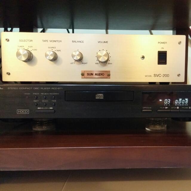 Sun Audio SVC-200 Tube Preamplifier, Audio, Other Audio Equipment on ...