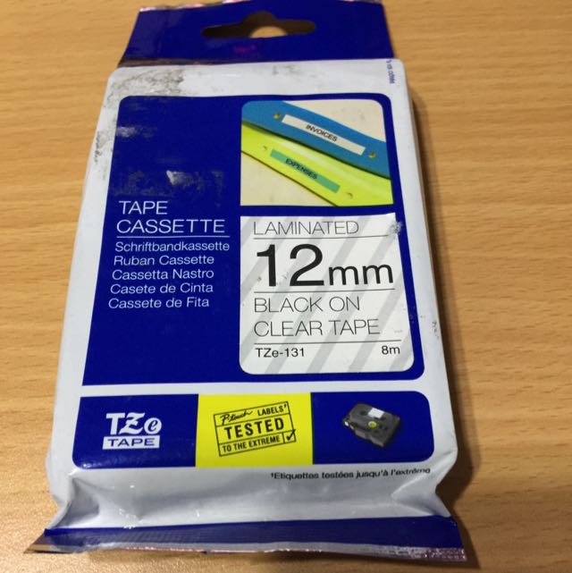 Brother Tape Cassette Mm Computers Tech Printers Scanners Copiers On Carousell