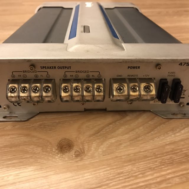 Infinity 475a 4 Channel Amp, Car Accessories on Carousell