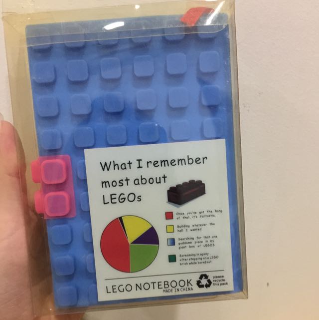 Lego Notebook, Hobbies & Toys, Books & Magazines, Storybooks on Carousell