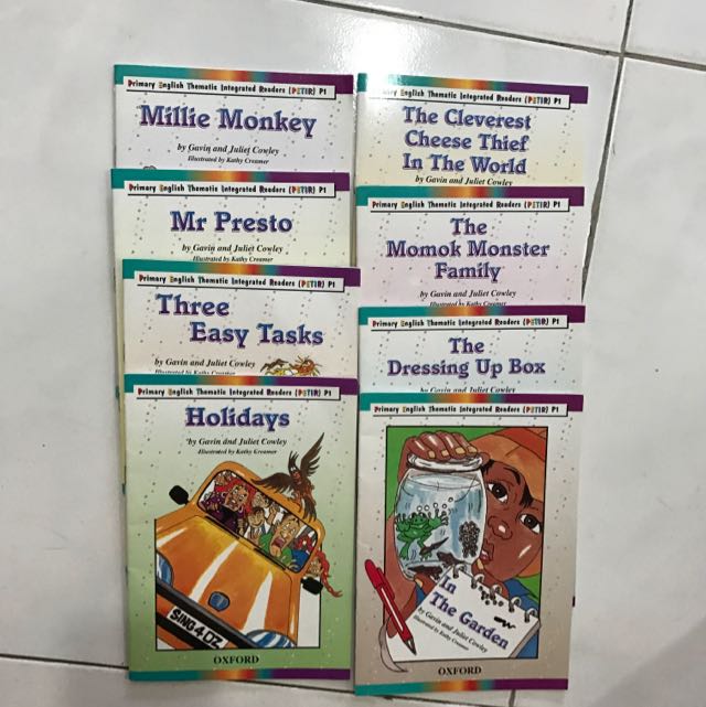 Oxford Primary English Thematic Integrated Readers P1, Books ...
