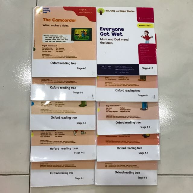 Oxford Reading Tree Stage 4 1-10( Republished ), Hobbies & Toys, Books ...