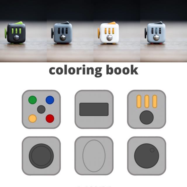 The Original Fidget Cube from Antsy Lab, Toys & Games, Bricks ...