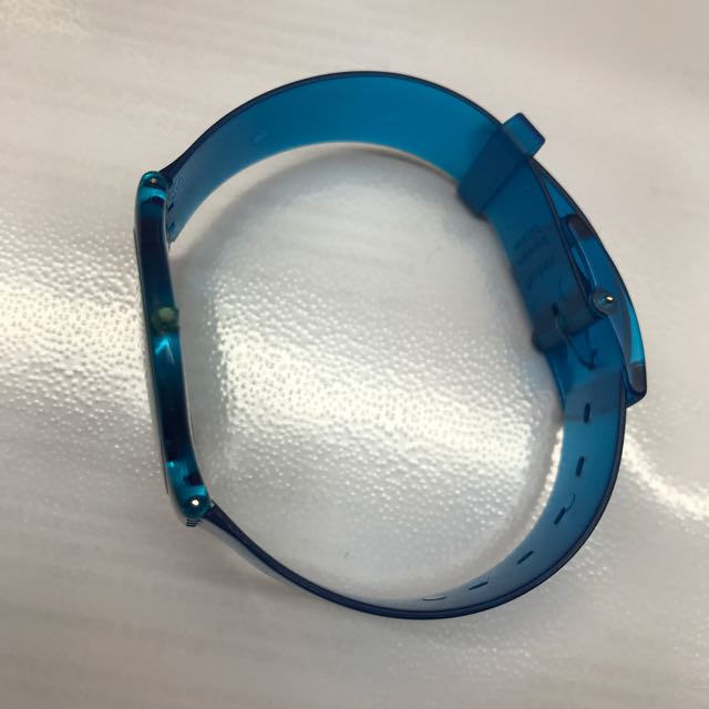 Turquoise Swatch Skin Watch, Women's Fashion, Watches & Accessories ...