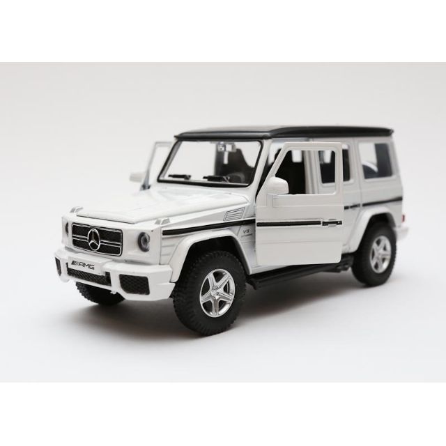 Mercedes benz G63 AMG (w463) diecast model car - white, Hobbies & Toys ...