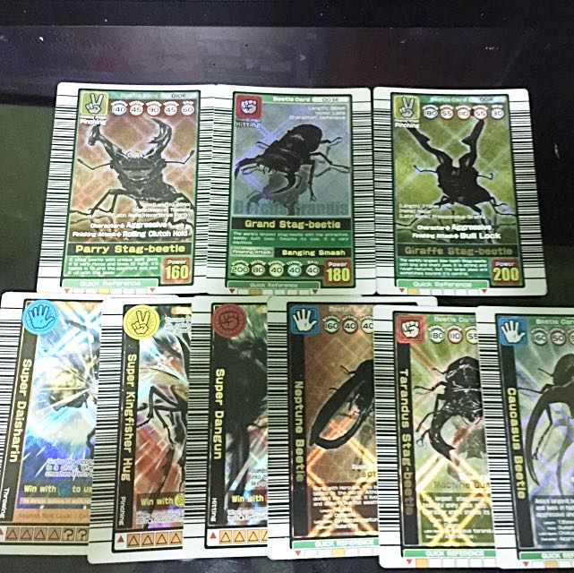 Mushiking Cards, Hobbies & Toys, Toys & Games on Carousell