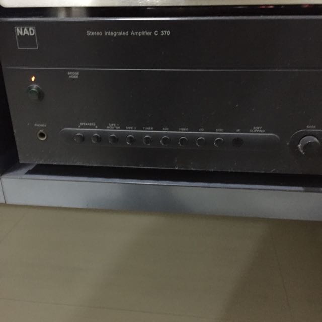 NAD C370 Integrated Amplifier, Audio, Other Audio Equipment on Carousell