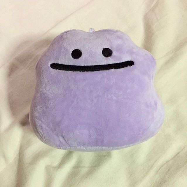 (Pokémon) Ditto Plush Toy - 15cm, Hobbies & Toys, Toys & Games on Carousell