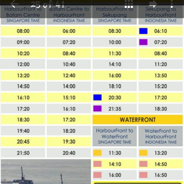 Sindo Ferry Tickets To Batam From HarbourFront Singapore, Tickets ...