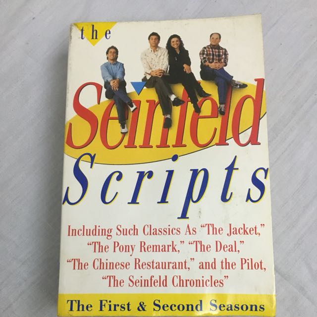 The Seinfeld Scripts - The First & Second Seasons, Hobbies & Toys ...