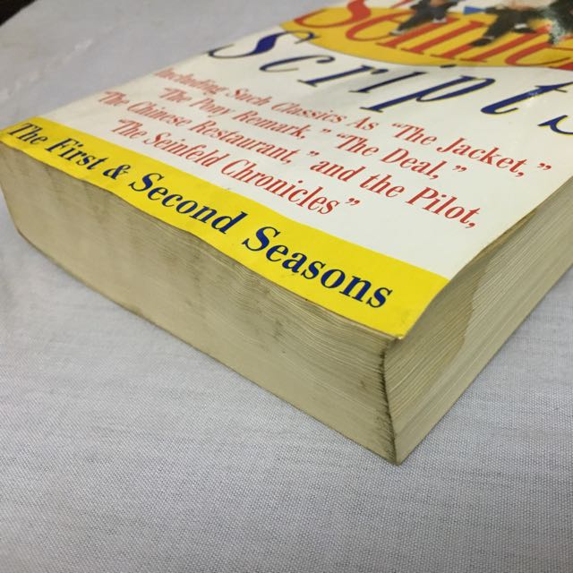 The Seinfeld Scripts - The First & Second Seasons, Hobbies & Toys ...