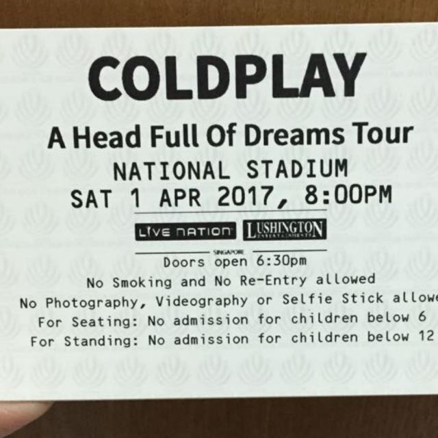 Cat 9 restricted view 1 ticket, Tickets & Vouchers, Local Attractions ...