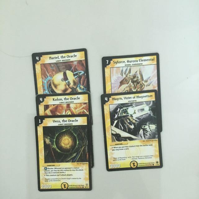 Duel Masters light cards, Hobbies & Toys, Toys & Games on Carousell