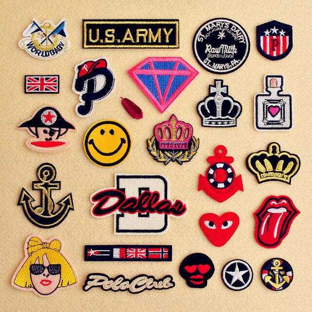 Embroidery Badges, Hobbies & Toys, Stationery & Craft, Art & Prints on ...