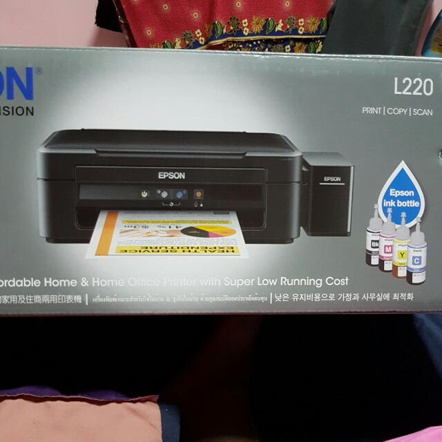 Epson L220 Printer (Only 1 Set), Computers & Tech, Printers, Scanners ...
