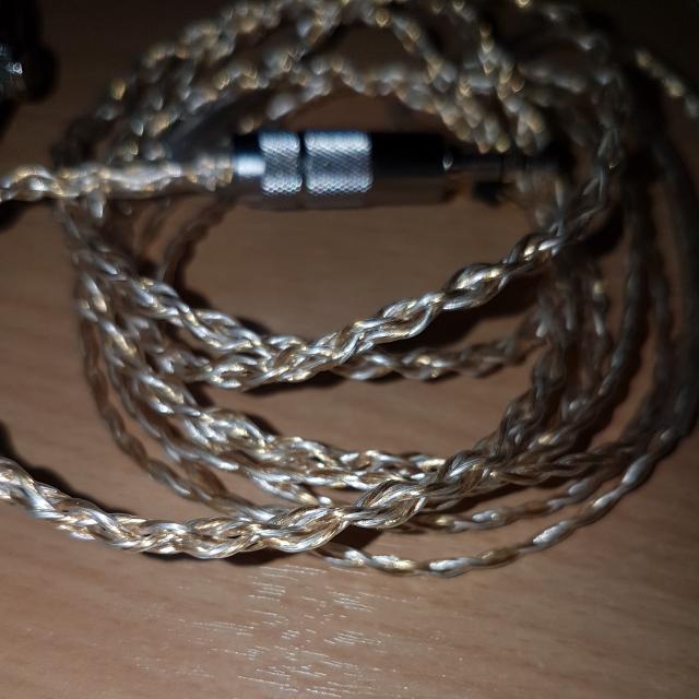 Gold Plated Copper + Silver Hybrid IEM Cable, Audio, Portable Audio ...