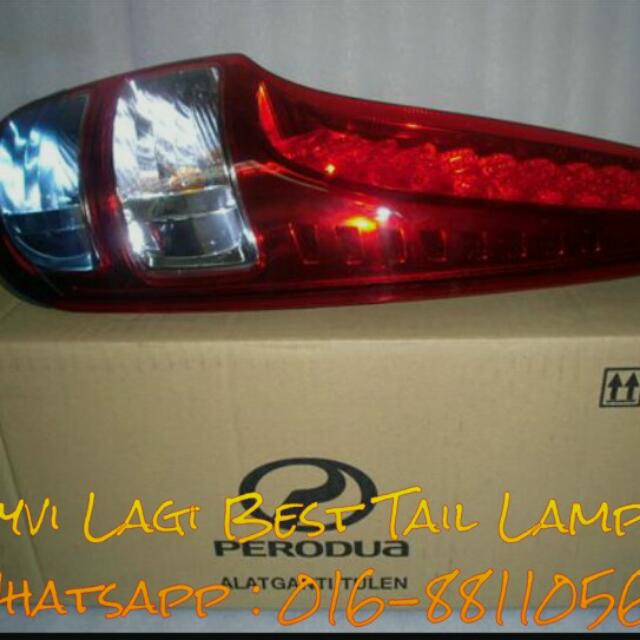 MYVi Lagi Best Tail Lamp RH, Auto Accessories on Carousell