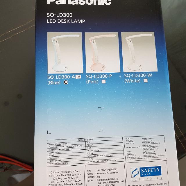 Panasonic Led Desk Lamp, Furniture & Home Living, Lighting & Fans ...