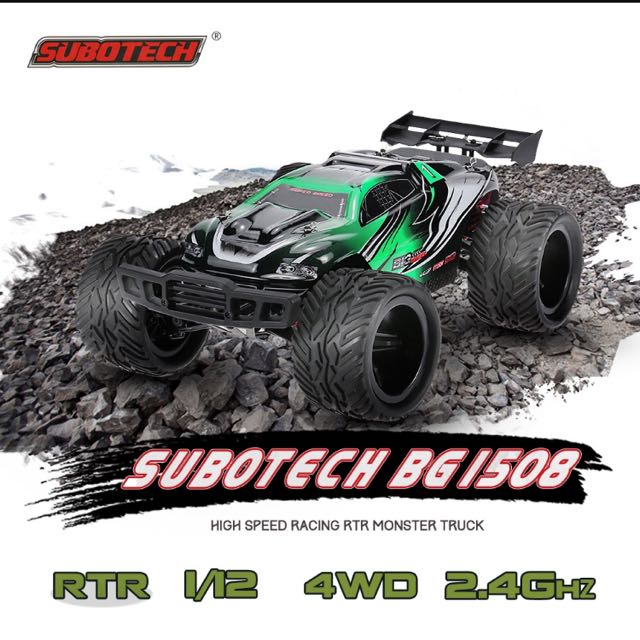 Subtech BG 1508 RC Buggy Racing Monster Truck Remote Control Car 1/12 ...