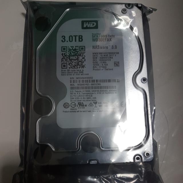 Western Digital Red WD30EFRX 3.0TB NAS Harddisk, Computers & Tech ...