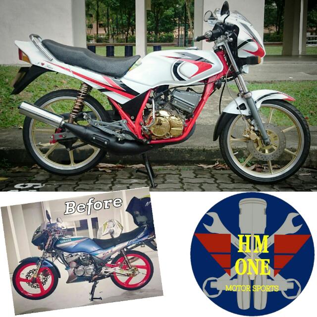 1987 YAMAHA RXZ BOSCH, Motorcycles on Carousell